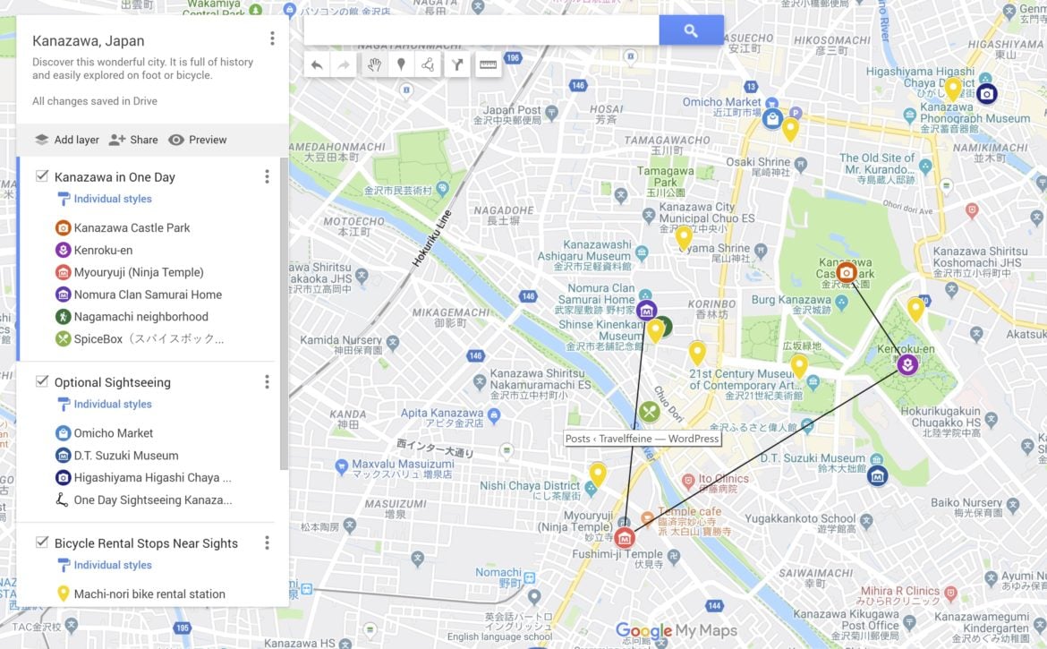 Exploring Kanazawa Japan on a Bicycle - Travelffeine